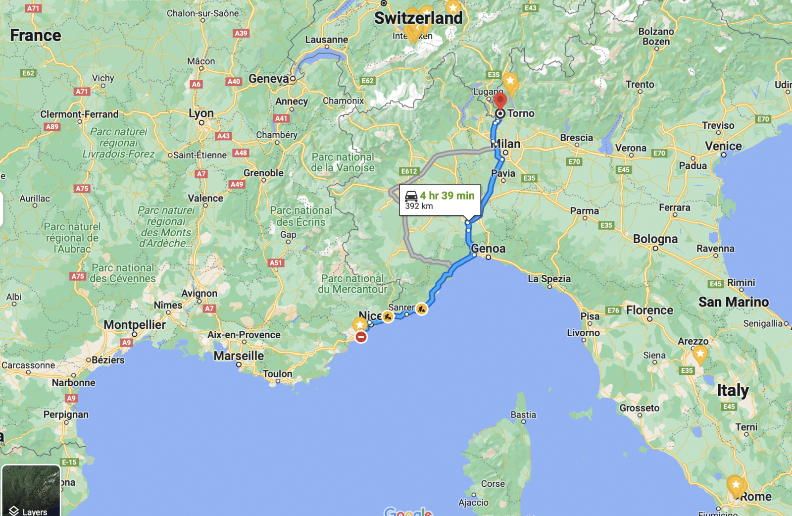 French Riviera and Lake Como Itinerary + Travel Vlog - Ruth Nuss